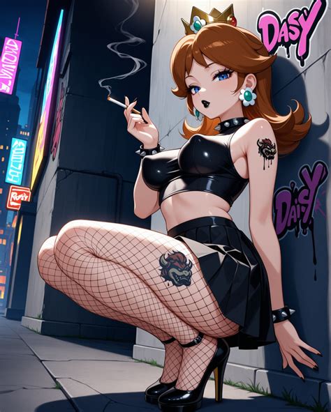 Rule Girls Ai Generated Alley Bare Arms Bare Shoulders Black