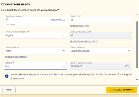 Lic Term Plan Calculator And Premium Guide