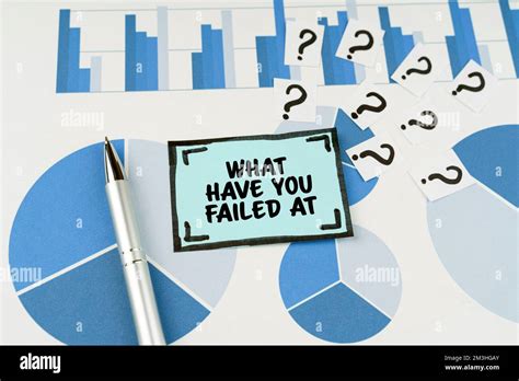 Business Question Concept On The Blue Diagrams Lies A Pen Questions And A Sticker With The
