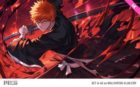 Ichigo Kurosaki Bankai Bleach Pc Wallpaper 4k Anime Wallpaper