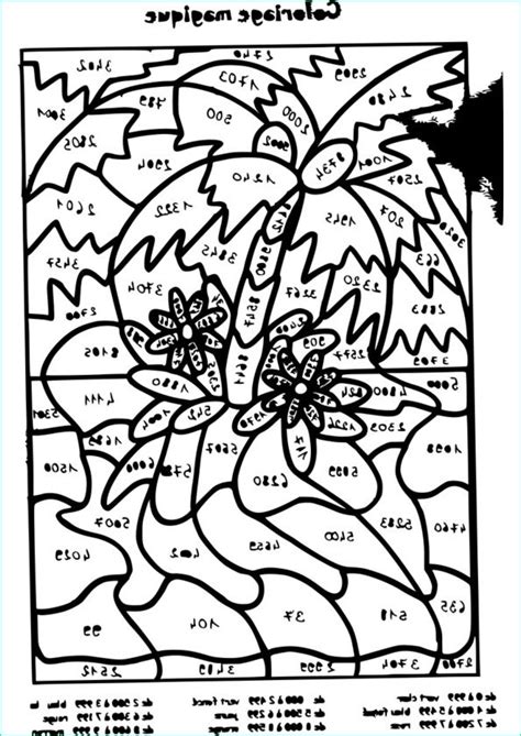 Coloriage Magique Ce2 Addition Impressionnant Image Coloriage Magique