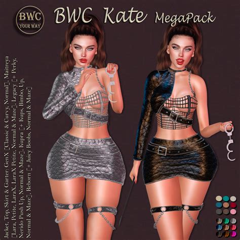 Second Life Marketplace Bwc Kate Set Mega Pack