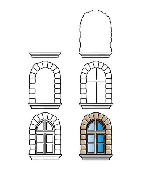 Easy And Beautiful Window Drawing Ideas Drawing Photos