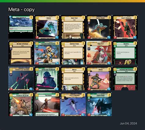 meta copy star wars unlimited swu tcg