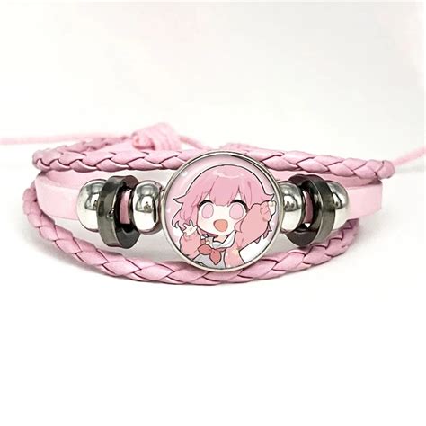 Project SEKAI Pulseras Trenzadas Multicapa Brazaletes Regalos De Joyer