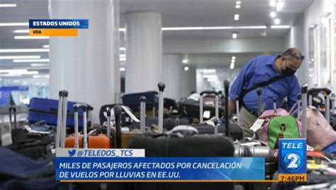 Miles De Vuelos Cancelados En Eeuu Por Tormentas