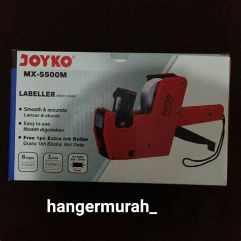 Jual Alat Mesin Label Harga Price Labeller Joyko Mx Baris Digit Mesin Label Shopee