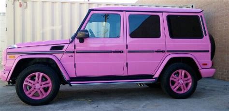 It Cant Get Any Pinker Than That The Pink G Class Mercedesblog