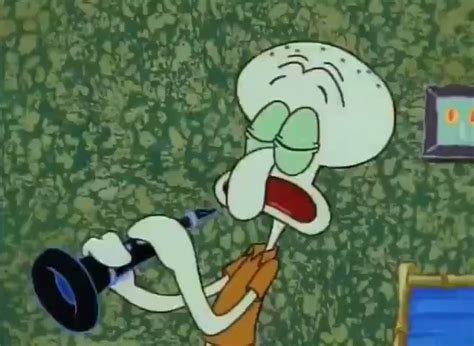 Squidward Instrument Meme