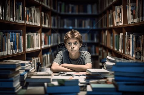 男孩看书高清图片下载 正版图片600020928 摄图网