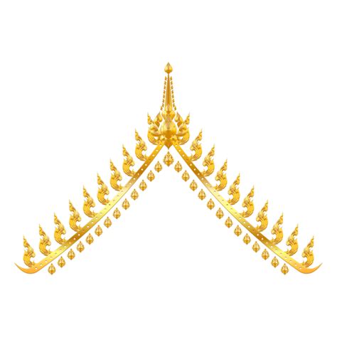 รูปองค์ประกอบกรอบเส้นขอบสีทองลายไทย Png ทอง ธาตุ กรอบลายไทยภาพ Png และ Psd สำหรับดาวน์โหลดฟรี