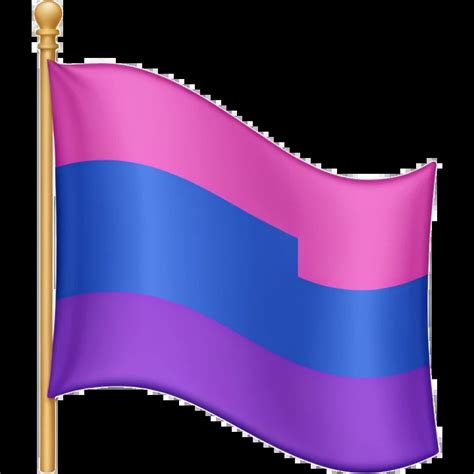 A Bisexual Flag 🩷💜💙 Emoji Ai Emoji Generator
