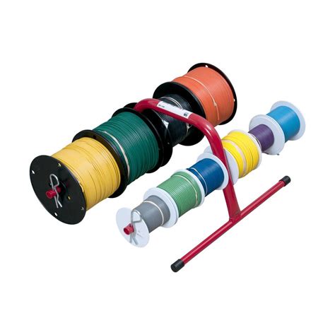 Electric Wire Spool Hand Caddy Steel Rack Storage Heavy Duty Organizer