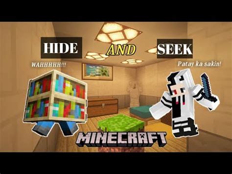 Nag Laro Ako Ng Hide And Seek Sa Minecraft Minecraft Tagalog Youtube
