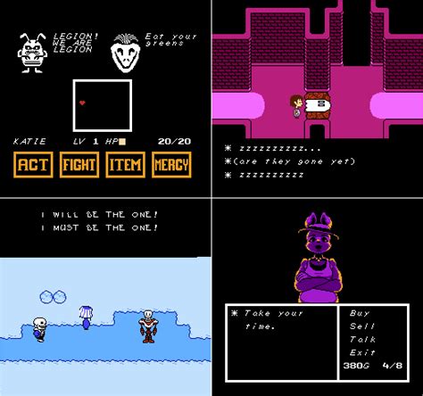 Undertale On Nes Mockups Rundertale
