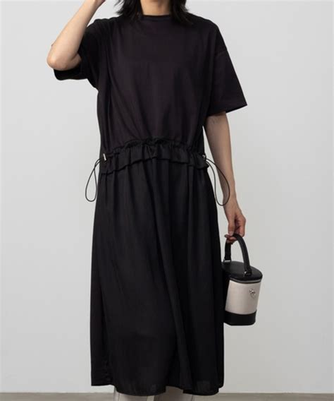 Hushush（ハッシュアッシュ）の「hushush ハッシュアッシュ コンビワンピース（ワンピース）」 Wear