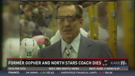 Hockey Legend Glen Sonmor Dies At 86
