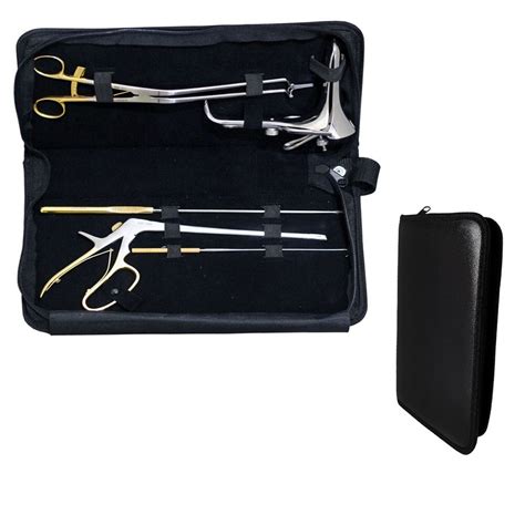 Colposcope Instrument Set Colposcopy Gynecology Kit With Zipper Bag Ebay