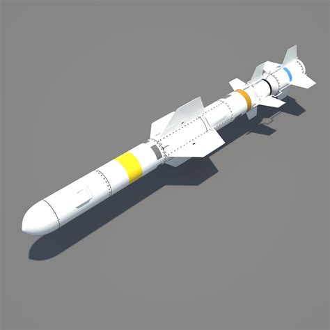 Rgm 84 Harpoon Missile 3d Model 59 Max Fbx Obj Free3d