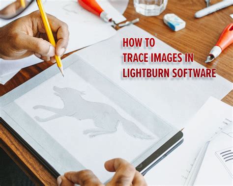 how to trace images in lightburn software