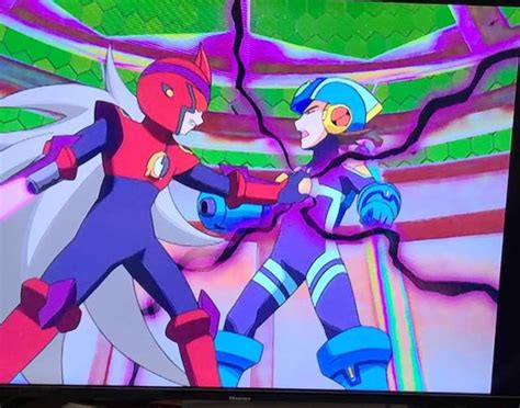 Dark Protoman Vs Lan Crossfusion Protoman Its Not Too Late To Come To Your Senses 😈😈😈