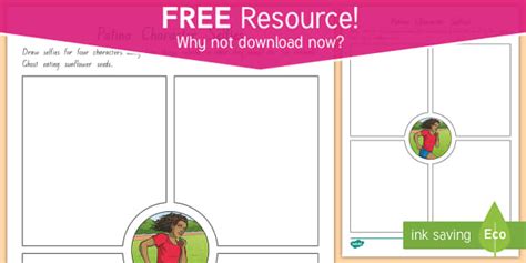 FREE Years 5 And 6 Chapter Chat Week 1 Character Selfies Worksheet