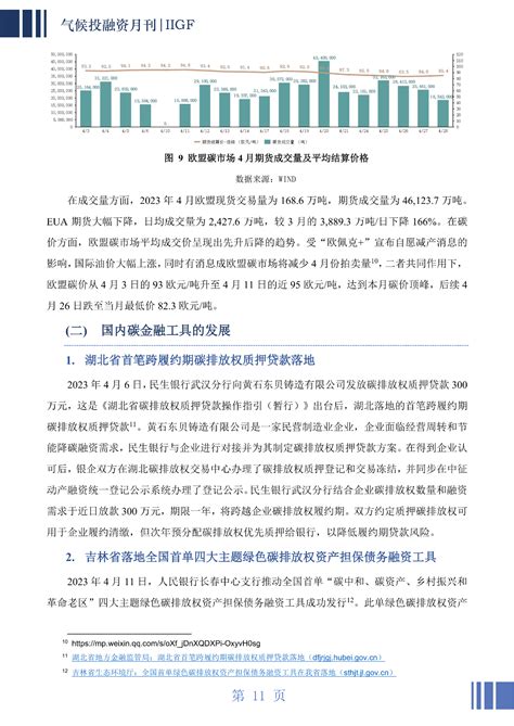Iigf专刊 气候投融资4月刊 中央财经大学绿色金融国际研究院