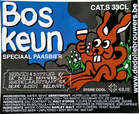 De Dolle Boskeun 11 2oz Bine And Vine