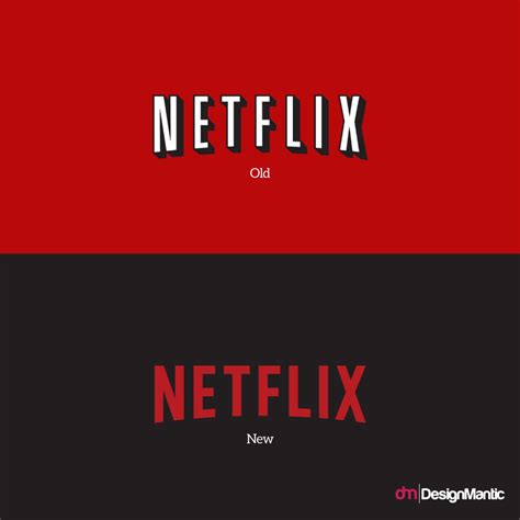 Netflix Revamps Its Logo Designmantic The Design Shop
