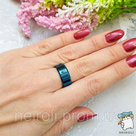 Каблучка Герб України Нержавіюча Сталь Колір Синій Розмір 18 — Купить Недорого на Bigl Ua