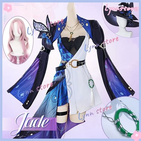 Fantasia Honkai Star Rail Jade Cosplay Fantasias Lady Bonajade