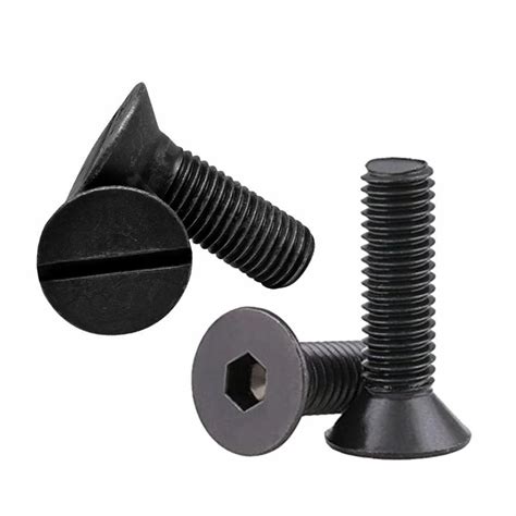 High Tensile Steel Round Slotted Csk Slotted Screws Diameter 12 Mm At ₹ 18 Piece In Hyderabad