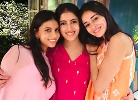 Ananya Panday Suhana Khan And Navya Naveli Nanda Share Joyful Moments
