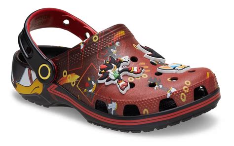 Shadow The Hedgehog Crocs Classic Clog