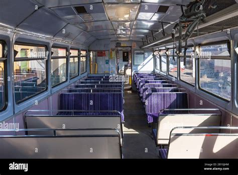 Interior Of Former Northern Rail Class 142 Pacer Train 142060 Showing