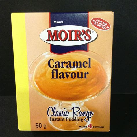 Moirs Instant Puddings Caramel 90g Box