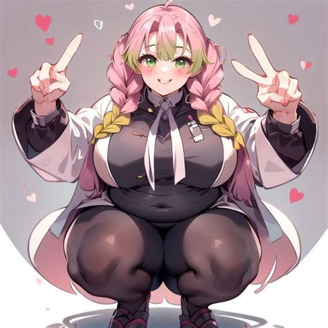 Fat Mitsuri By Dangobelly On Deviantart