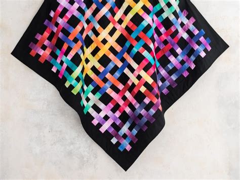Ribbon Weave Quilt Pattern