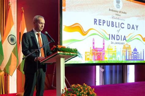 Julius Pranevičius On Linkedin Honored To Speak At Indembvilniuss Reception Celebrating India