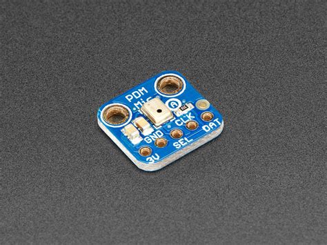 adafruit pdm mems microphone breakout the pi hut