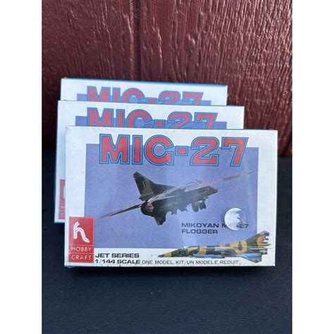Hobby Craft Models 1 144 Scale Mig 27 Mikoyan Mig 27 Flogger Plane Model Kit Everymarket
