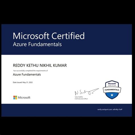 Kethu Nikhil Kumar Reddy On Linkedin Microsoft Azurefundamentals