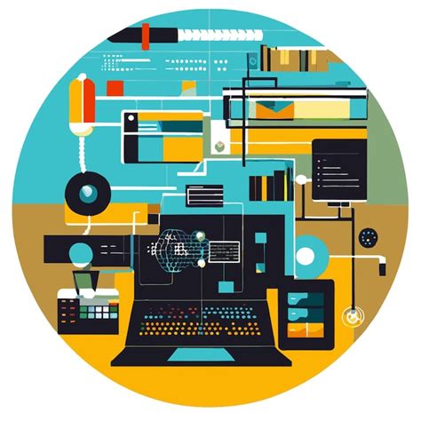 Information Analysis Vector Illustration Premium Ai Generated Vector