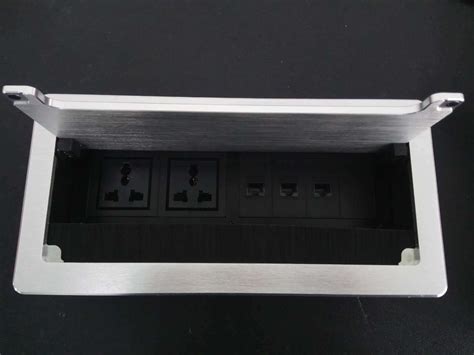 Aluminium Desktop Socket Pop Up Socket And Hotel Socket