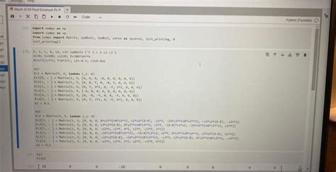 Solved Q In Jupiter Python Please Am Trying To Find The Chegg