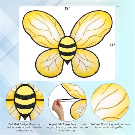 Bumble Bee Wings Pattern