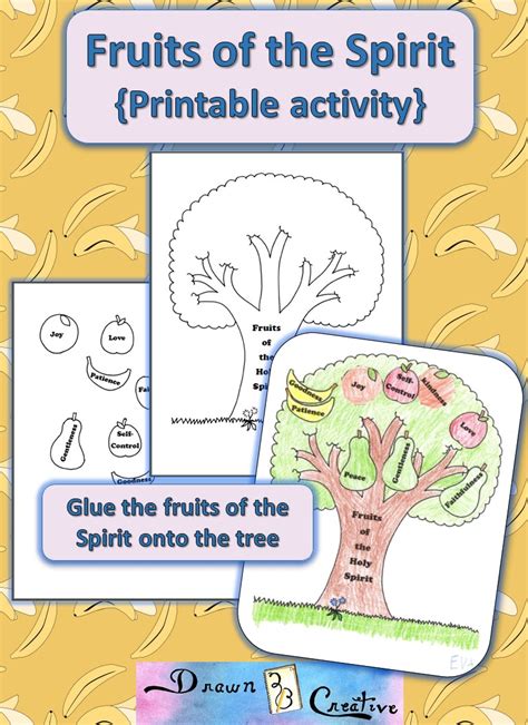 Printable Fruits Of The Holy Spirit
