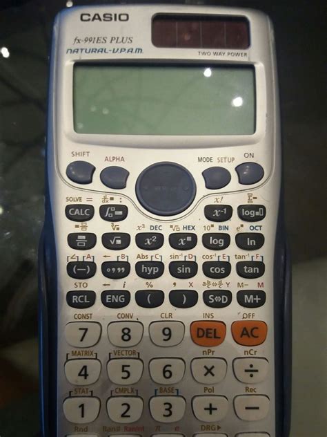 Calculadora Científica Cássio Item Info And Eletro Cassio Usado