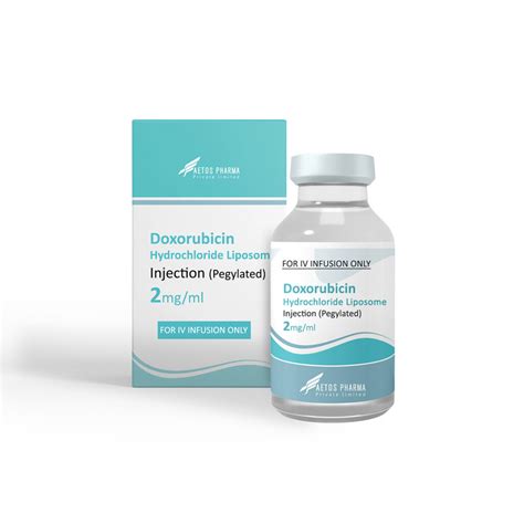 Doxorubicin Hydrochloride Liposome Pegylated Injections 2mg Ml Anti