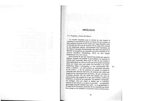 Texto 4 Hegel Principios De La Filosofía Del Derecho Filosofia
